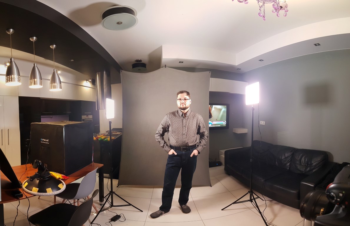 Jak wygląda mobilne atelier – Fotograf portrecista Robert Gołębiewski